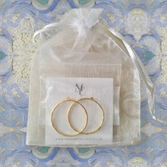 Margaret Elizabeth | Jewelry | Margaret Elizabeth Pacific Hoops | Poshmark